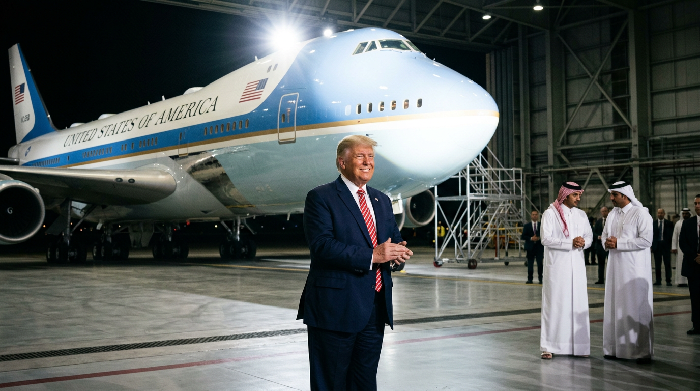 Trump Unveils Qatar-Donated Air Force One, Plans NATO and China Trips ...